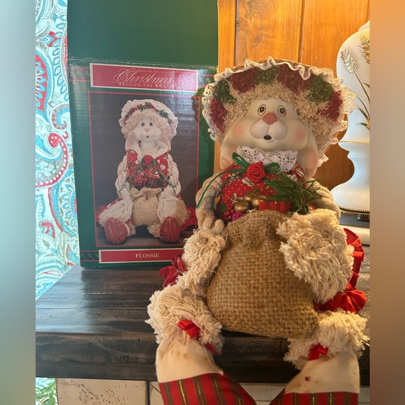 Vintage | Holiday | House Of Lloyd Flossie Rabbit Christmas Around The ...
